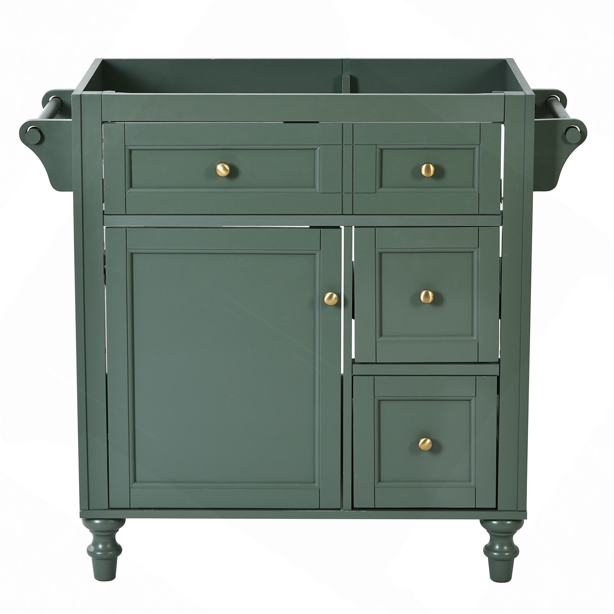 MIAMI CUSTOM FURNITURE & UPHOLSTERY LLC 30" Bathroom Vanity Without Top Sink, Modern Bathroom ...
